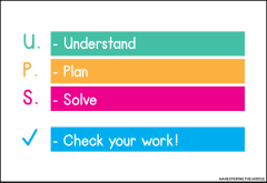 Math Problem Solving Strategies - Maneuvering the Middle