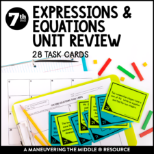 10 Ways to Use Task Cards in Your Classroom - Maneuvering the Middle