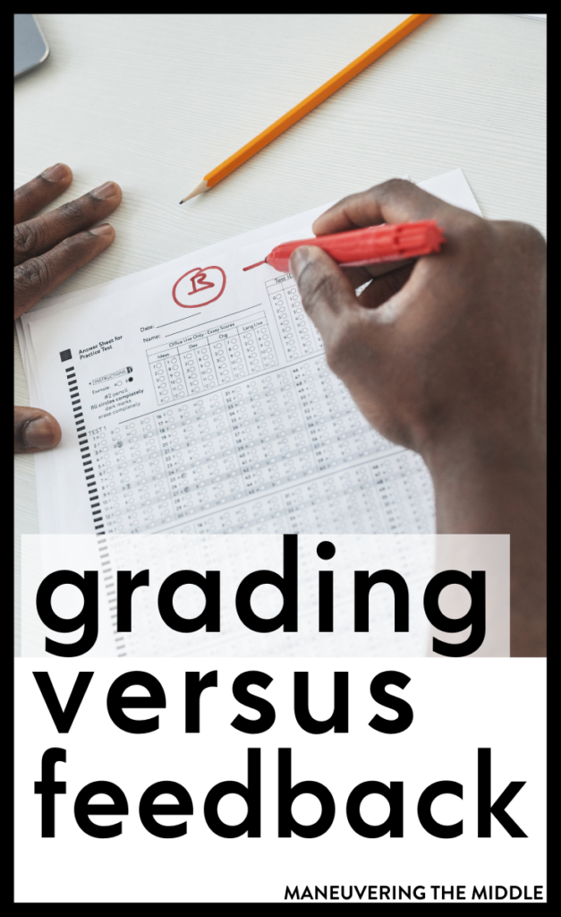 Rookie Mistakes: Grading All Student Work - Maneuvering the Middle