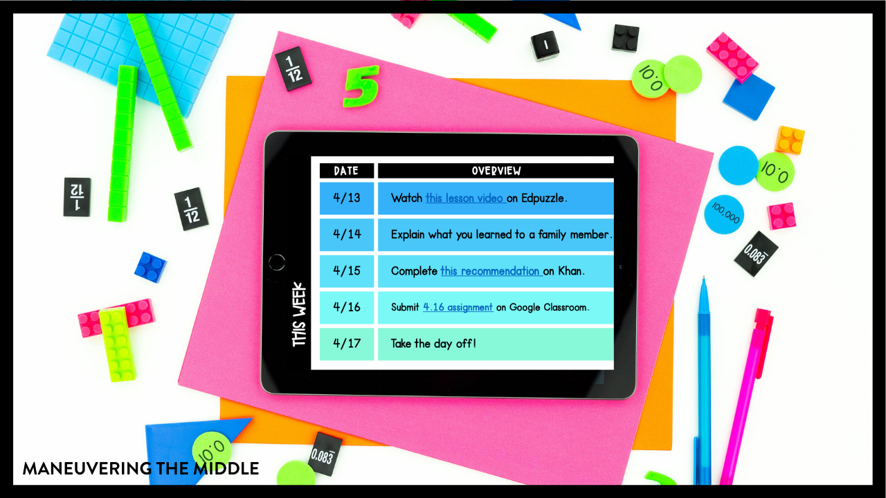 2 Tips to Set Students Up for Success - Maneuvering the Middle