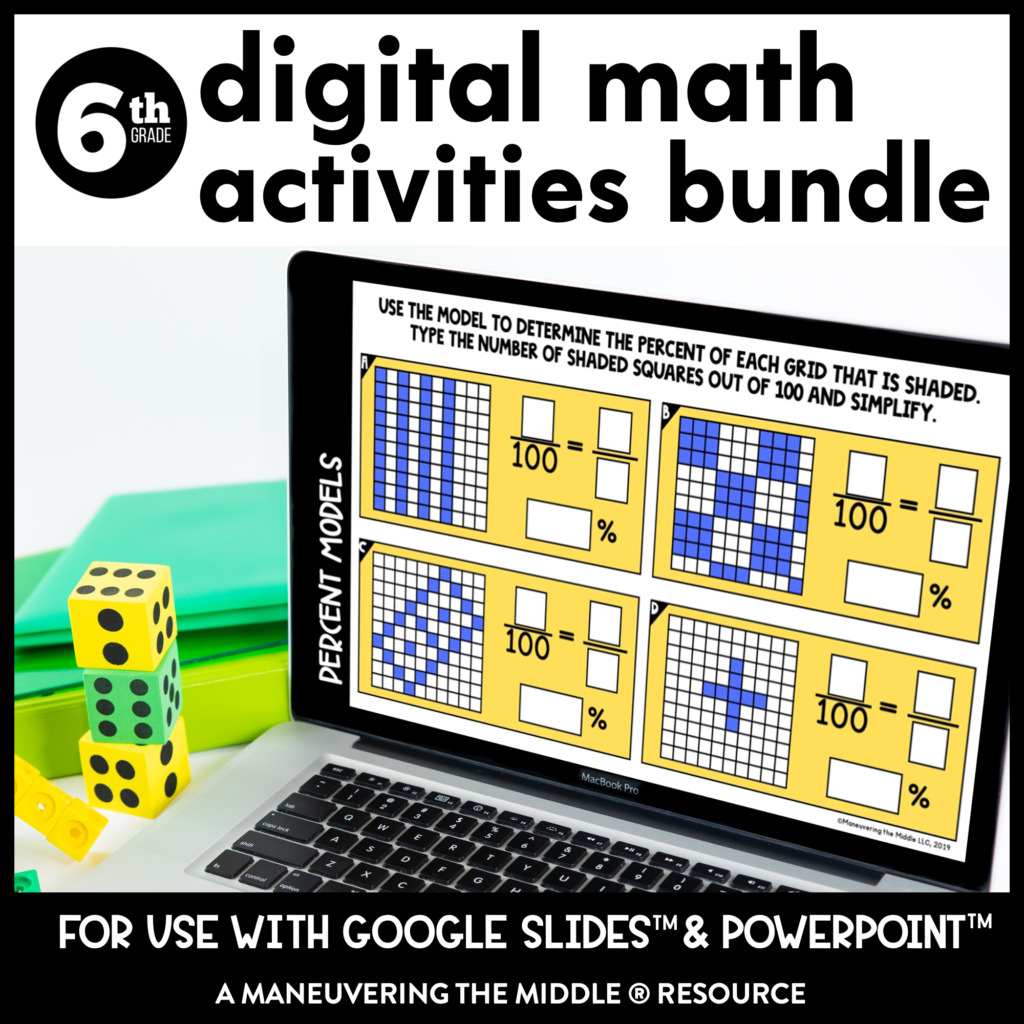 Turn Worksheets into Easy Math Activities - Maneuvering the Middle