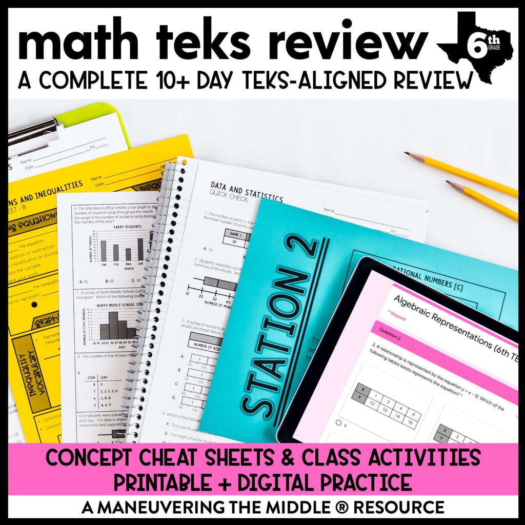 5 Tips for a Successful STAAR Review - Maneuvering the Middle