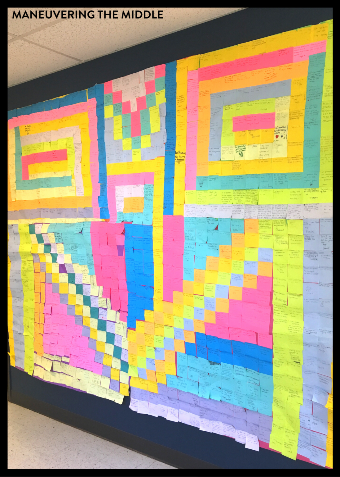 USING POST-IT® NOTES IN MATH - Maneuvering the Middle