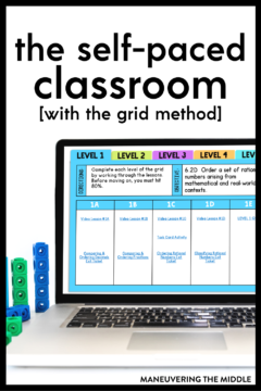 The Self-Paced Classroom - Maneuvering the Middle