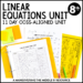 Linear Equations Activity Ideas - Maneuvering the Middle