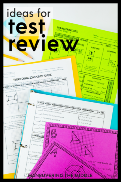 4 Test Review Tips for Teachers - Maneuvering the Middle