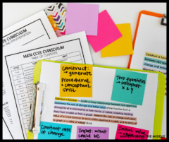 Unpacking Math Standards When Lesson Planning - Maneuvering the Middle