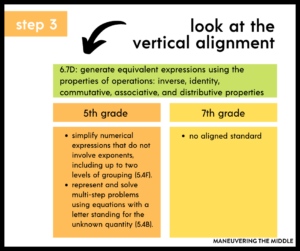 Unpacking Math Standards When Lesson Planning - Maneuvering the Middle