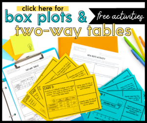 5 Statistics Activities for Middle School - Maneuvering the Middle