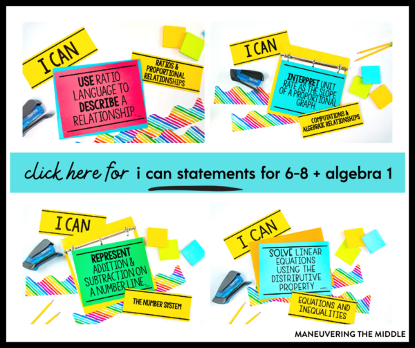 Teaching Math Vocabulary that Sticks - Maneuvering the Middle