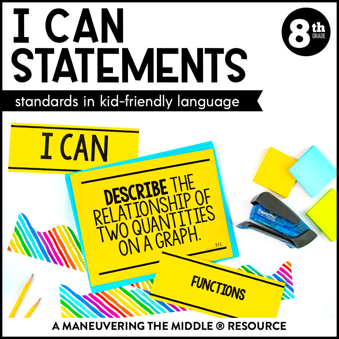 Teaching Math Vocabulary that Sticks - Maneuvering the Middle