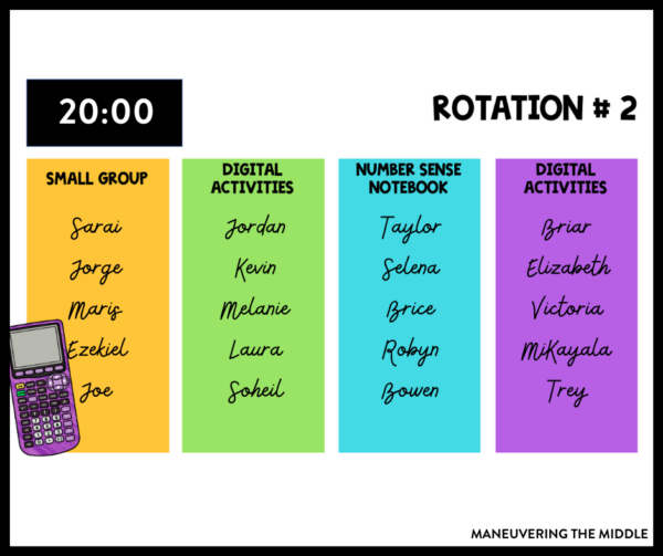 Grouping Students in Math - Maneuvering the Middle