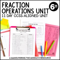 How to Teach Dividing Fractions - Maneuvering the Middle