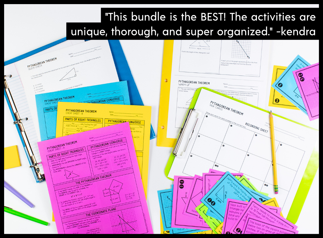 How to Use Our Middle School Math Test Prep Unit - Maneuvering the Middle
