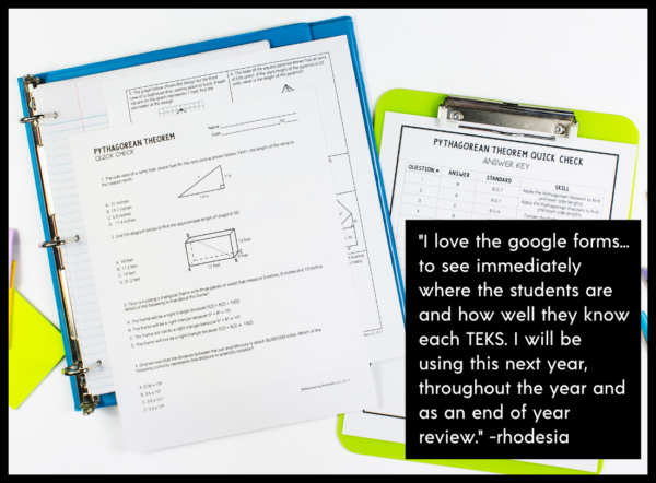 How to Use Our Middle School Math Test Prep Unit - Maneuvering the Middle