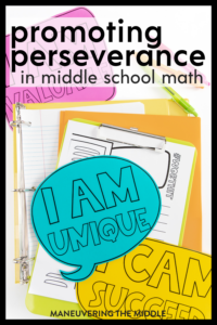 Promoting Perseverance in Math - Maneuvering the Middle