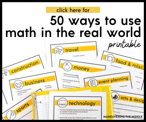 Planning and Designing PBL Projects in Math - Maneuvering the Middle