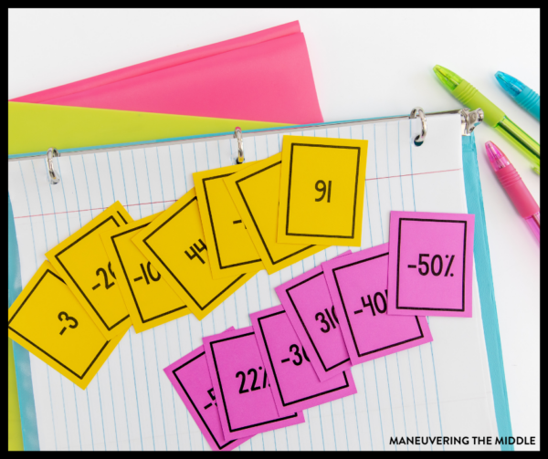 Ordering Rational Numbers - Maneuvering the Middle Ordering Rational Numbers - Maneuvering the Middle