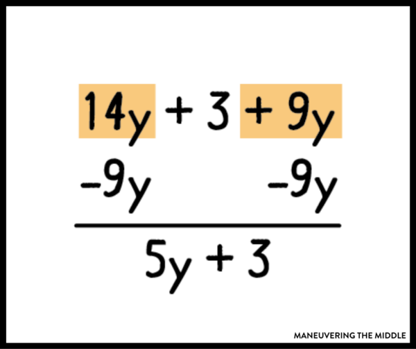 Solving Equations in Middle School Math - Maneuvering the Middle