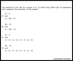 The Distributive Property - Maneuvering the Middle