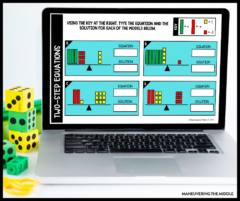 Linear Equations Activity Ideas - Maneuvering the Middle