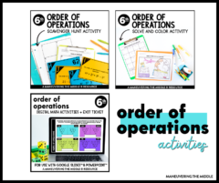 Mastering Order of Operations - Maneuvering the Middle