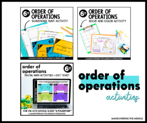 Mastering Order of Operations - Maneuvering the Middle