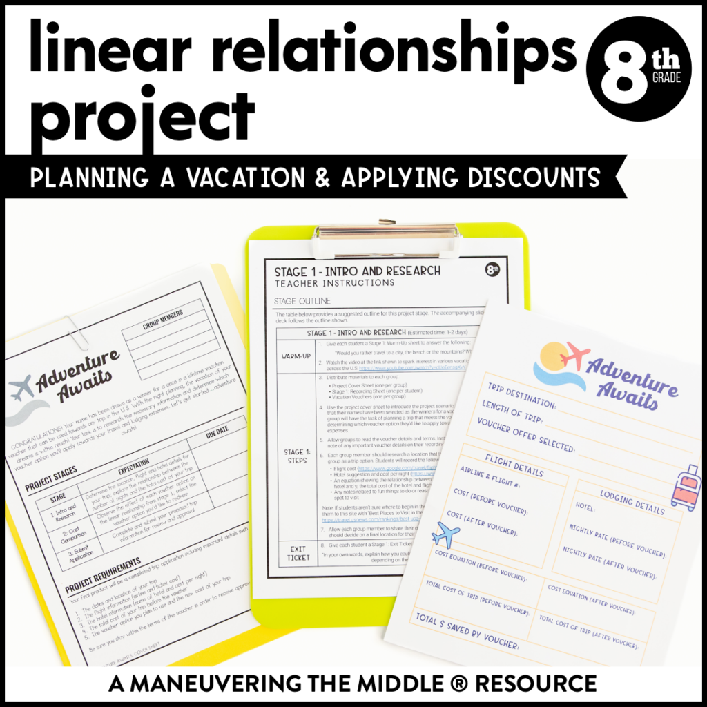 Math TEKS Resources for Middle School Teachers - Maneuvering the Middle
