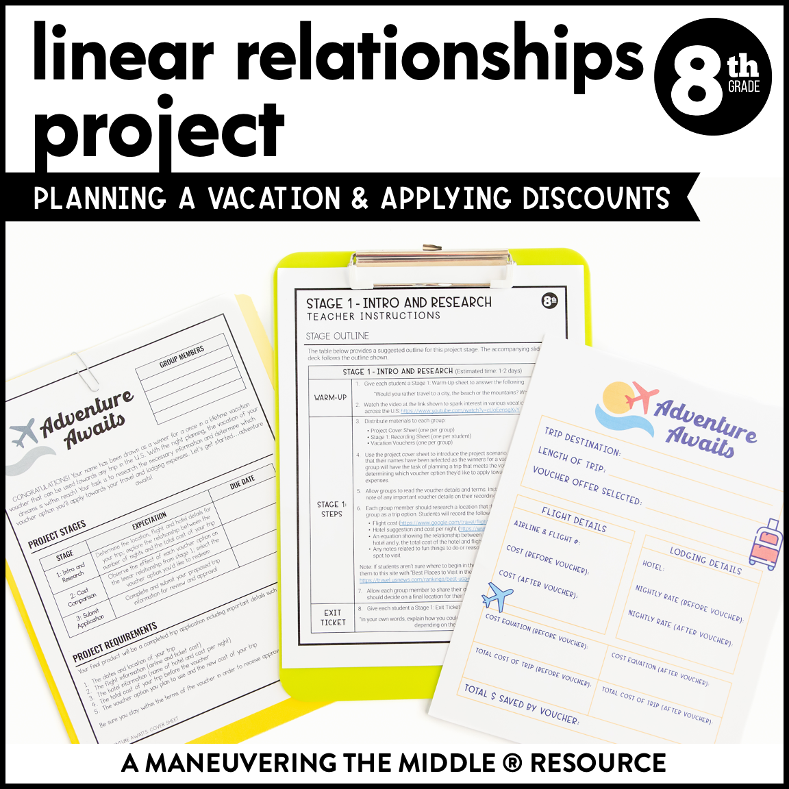 Math TEKS Resources for Middle School Teachers - Maneuvering the Middle