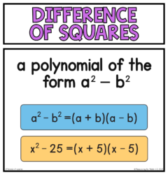 Factoring Polynomials with Special Cases - Maneuvering the Middle