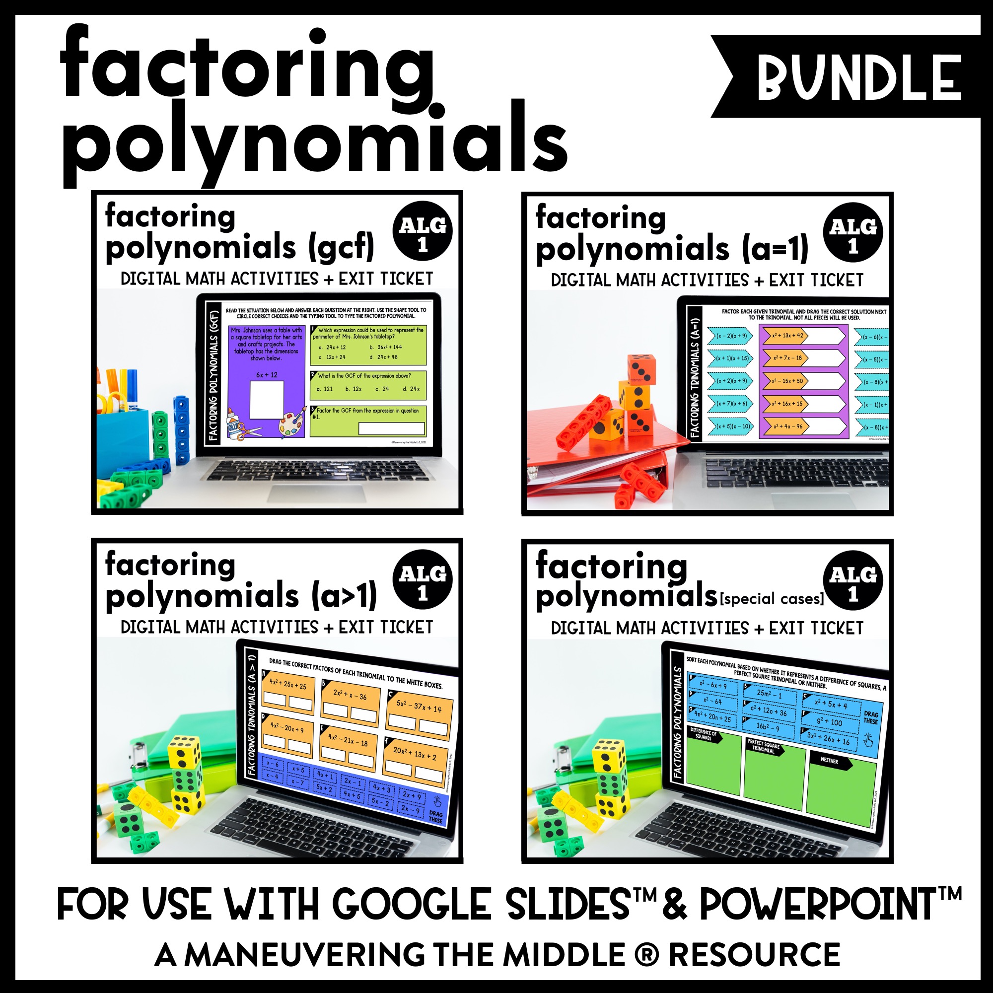 Factoring Polynomials with Special Cases - Maneuvering the Middle