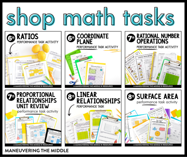 5 Tips for Implementing Performance Tasks - Maneuvering the Middle