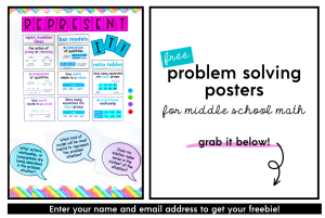 Problem Solving Posters - Maneuvering the Middle