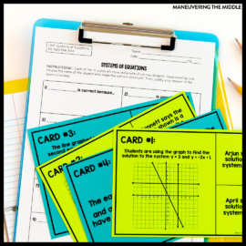 3 Steps to Mastering Systems of Equations - Maneuvering the Middle