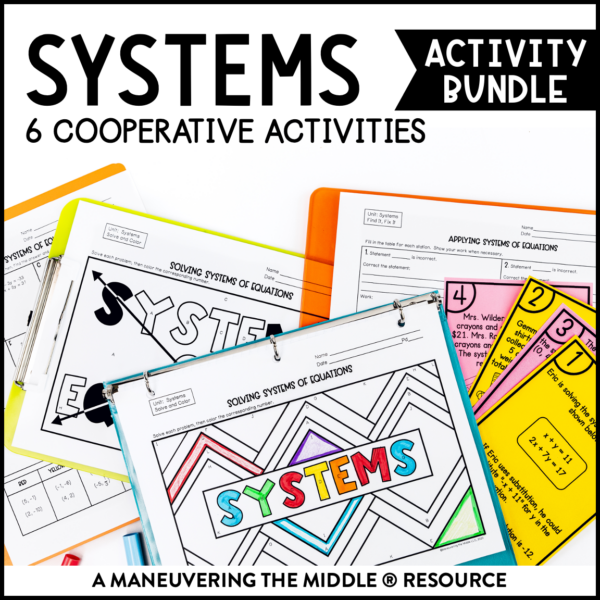 3 Steps to Mastering Systems of Equations - Maneuvering the Middle