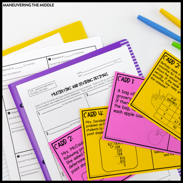 6 Strategies for Multiplying Decimals - Maneuvering the Middle