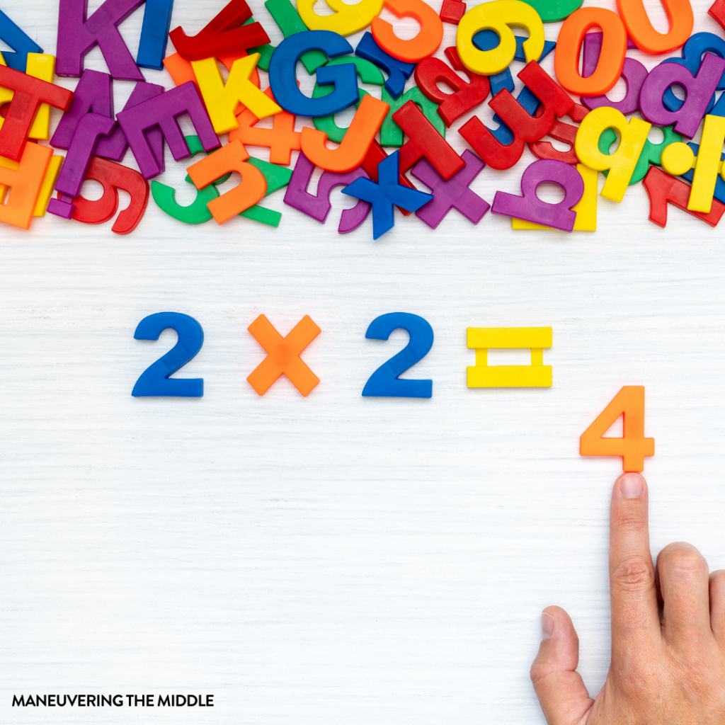 Math Concepts You Teach in Middle School