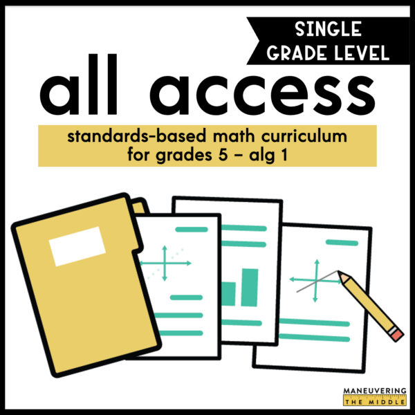 Desmos Activities to Try in Algebra 1 - Maneuvering the Middle