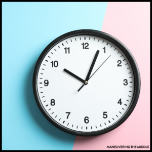 No Time Wasted: Instructional Class Time - Maneuvering the Middle