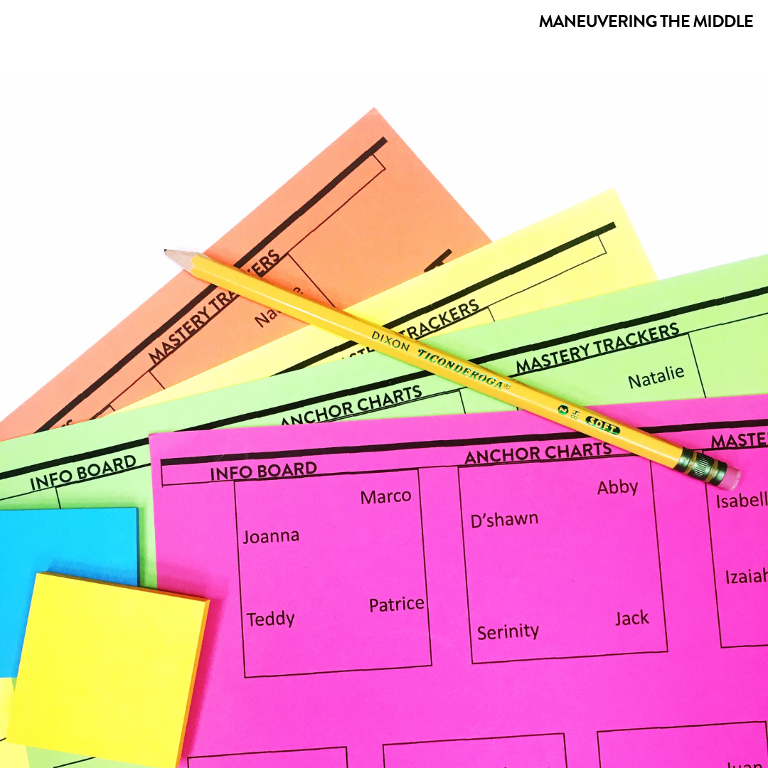 Ideas for Your Middle School Classroom from Maneuvering the Middle