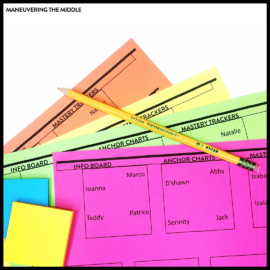 Seating Charts for Middle School - Maneuvering the Middle