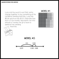 Teaching Adding and Subtracting Decimals - Maneuvering the Middle