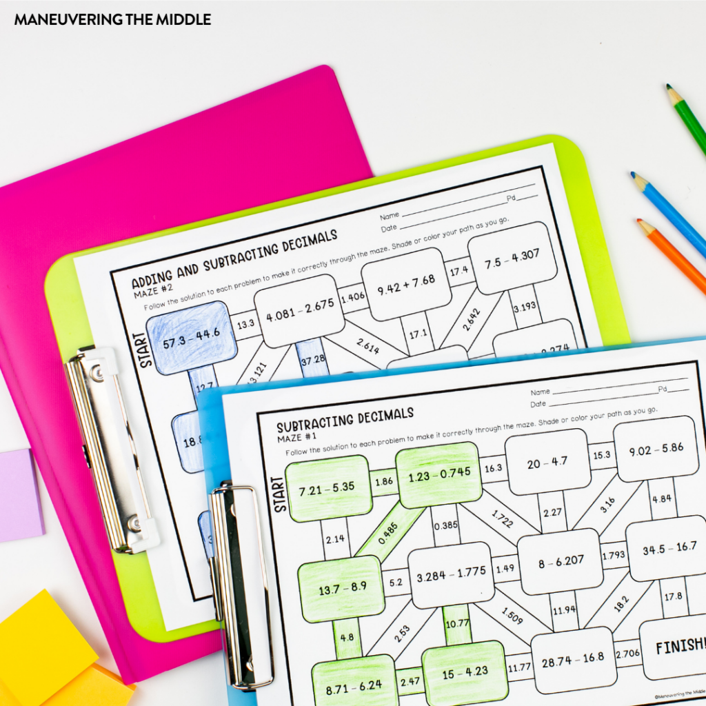 Teaching Multiplying and Dividing Integers - Maneuvering the Middle