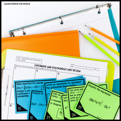 Math Concepts You Teach in Middle School