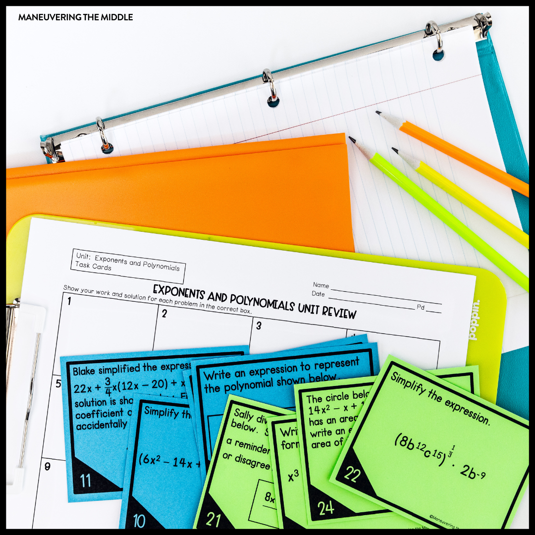 Essential Math Manipulatives - Maneuvering the Middle