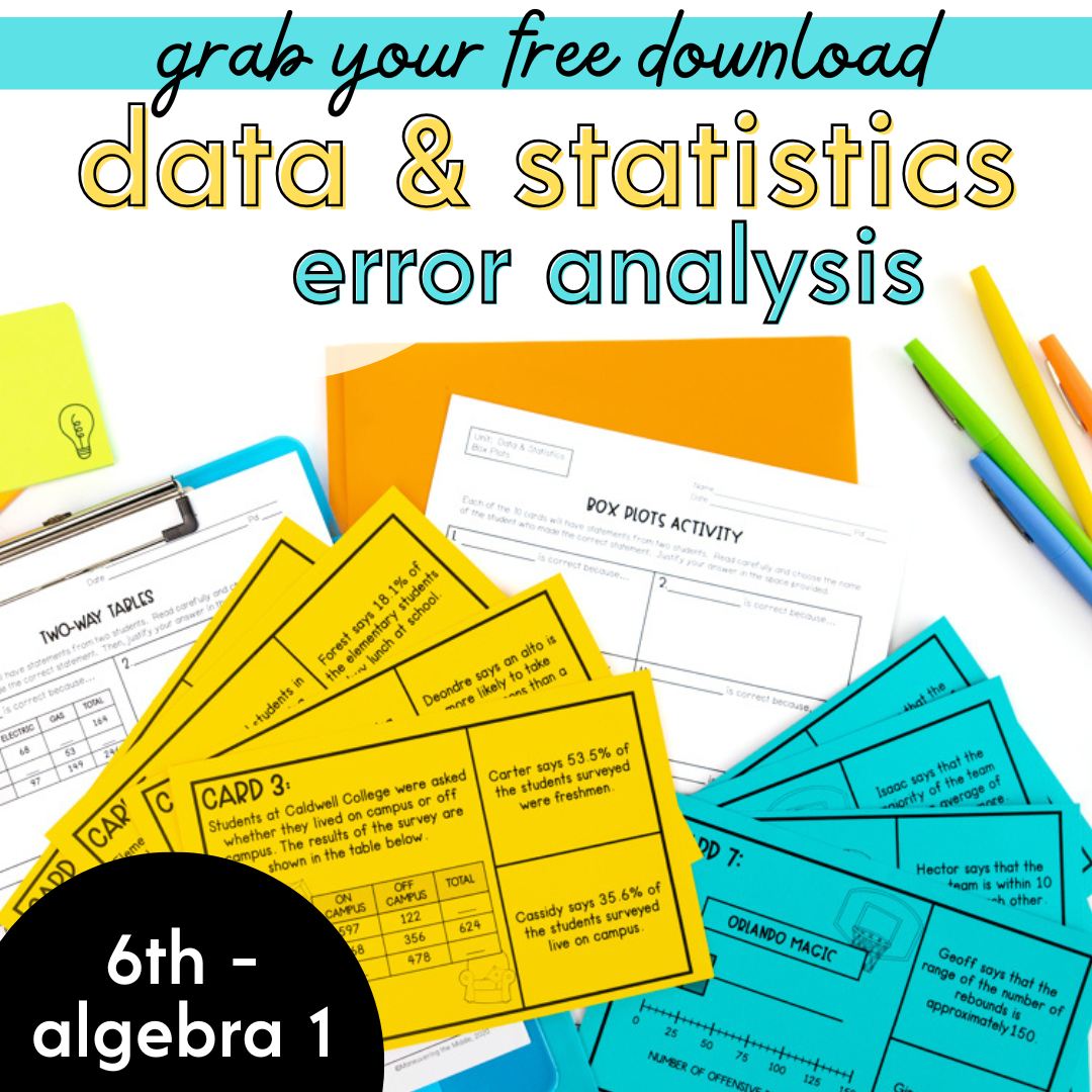 Mean, Median, and Mode: Teaching Measures of Center - Maneuvering the ...