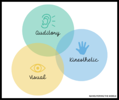 Utilizing Learning Styles in Math - Maneuvering the Middle